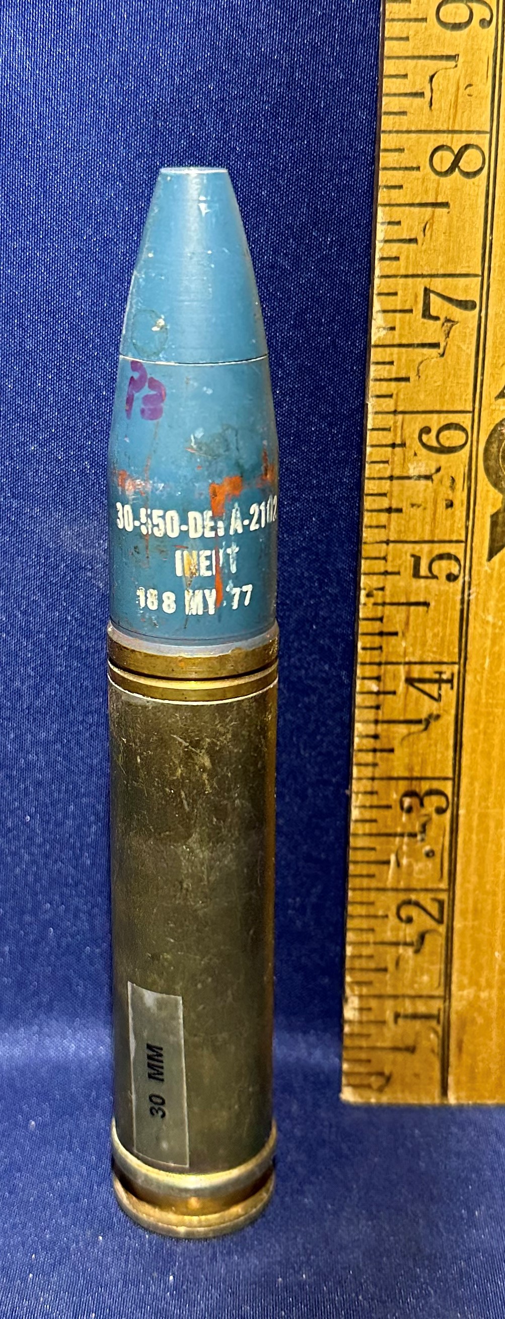 30mm Cannon Round