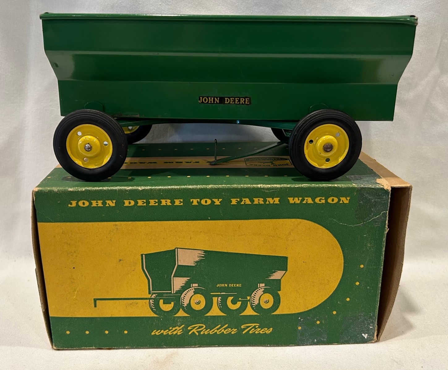 John Deere Old Toy Wagon John Deere Monster Treads Rev And Roar Semi