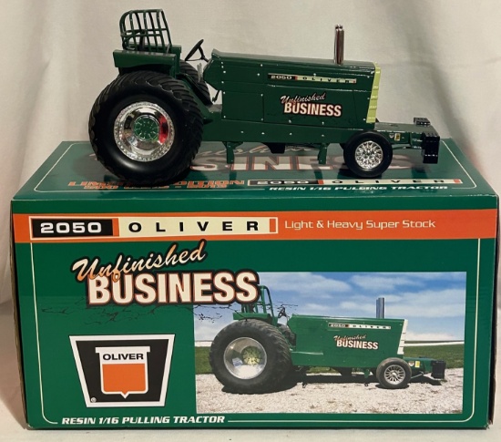 OLIVER 2050 "UNFINISHED BUSINESS" PULLING TRACTOR - LIMITED EDITION ...