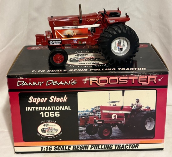 INTERNATIONAL 1066 "DANNY DEAN'S ROOSTER" SUPER STOCK PULLING TRACTOR ...