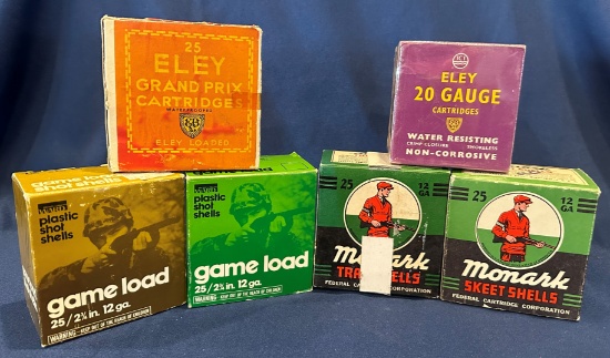 Vintage Shotgun Shell Boxes | Online Auctions | Proxibid