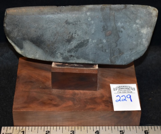 Native American Slate Knife | Online Auctions | Proxibid