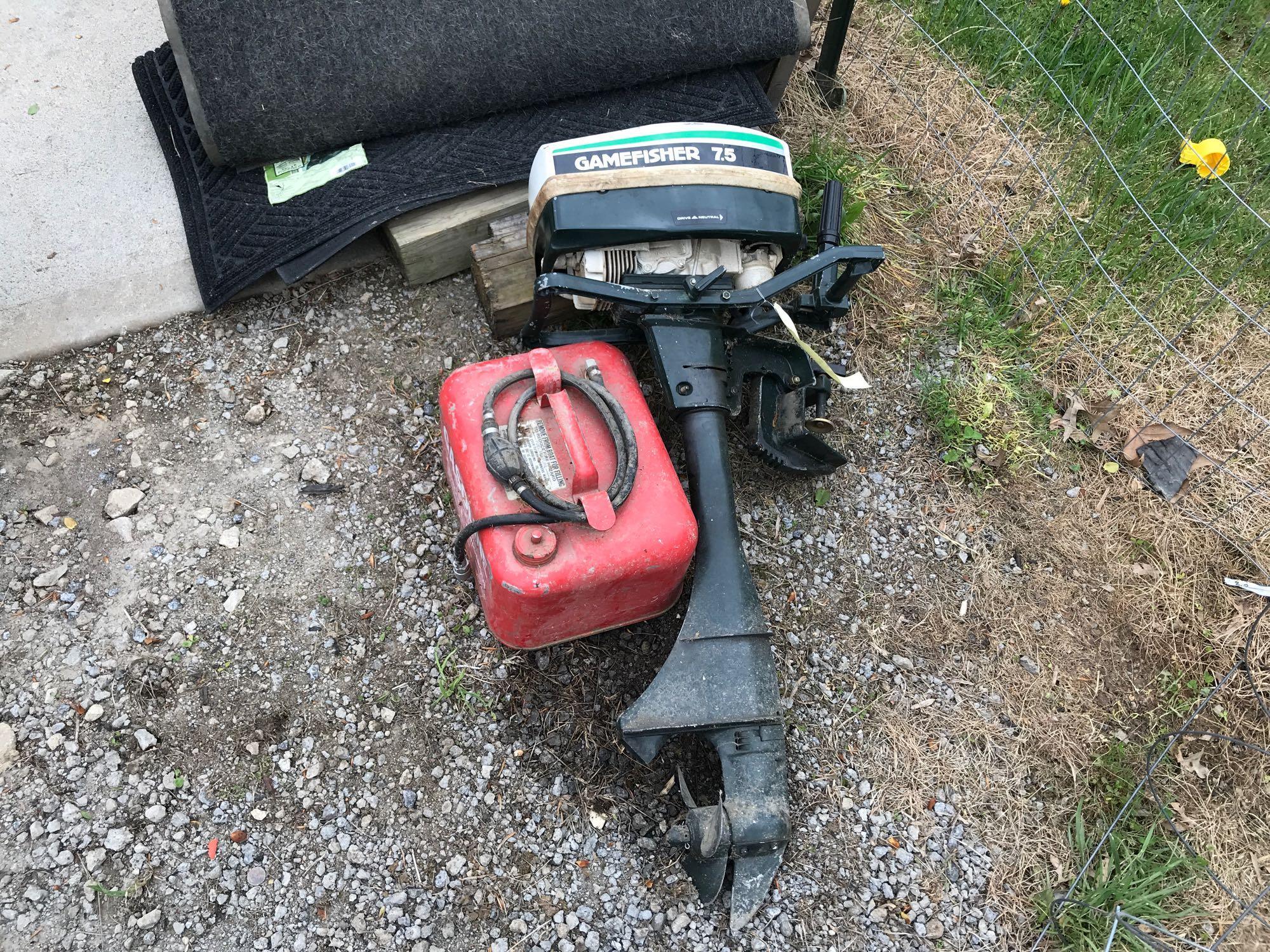 75 Gamefisher Outboard Motor