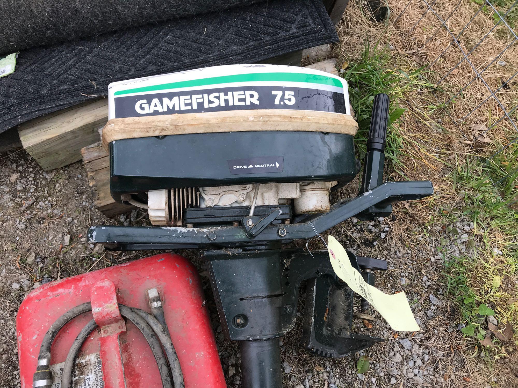 75 Gamefisher Outboard Motor