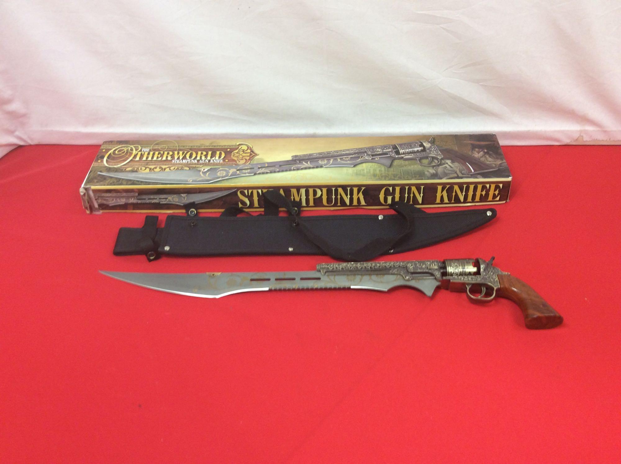 Steampunk Weapon Cabinet