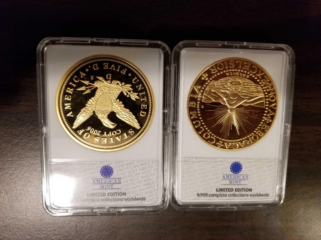 Brasher Doubloon Replica