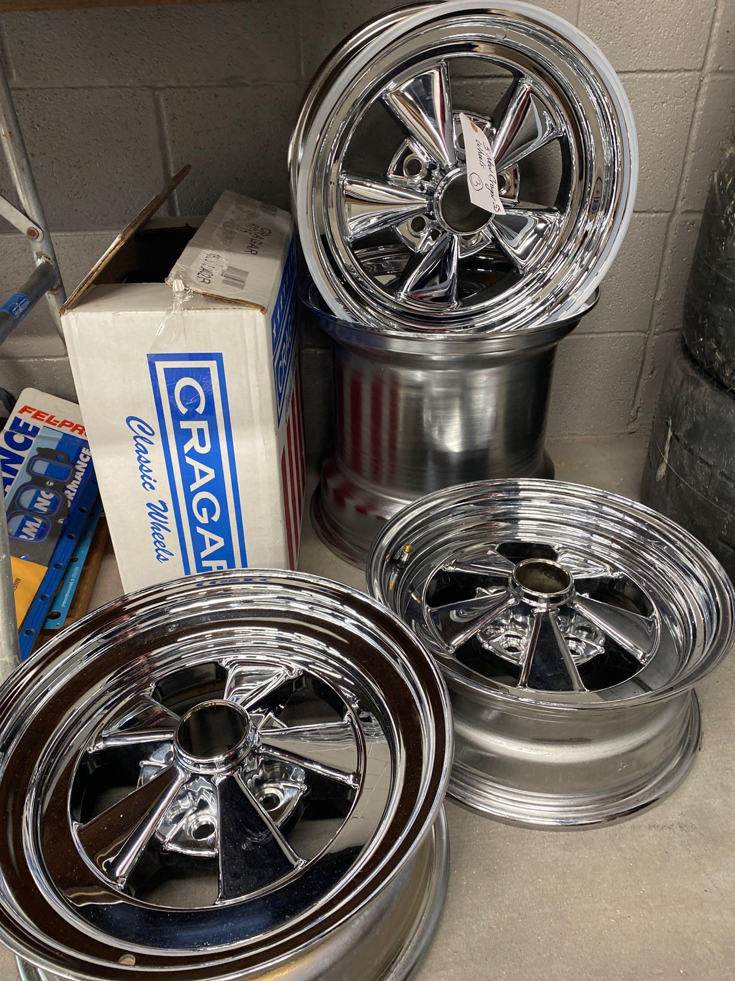 Sst Wheels Cragar 61C541245 Cragar 61C Series S/S Super Sport Chrome
