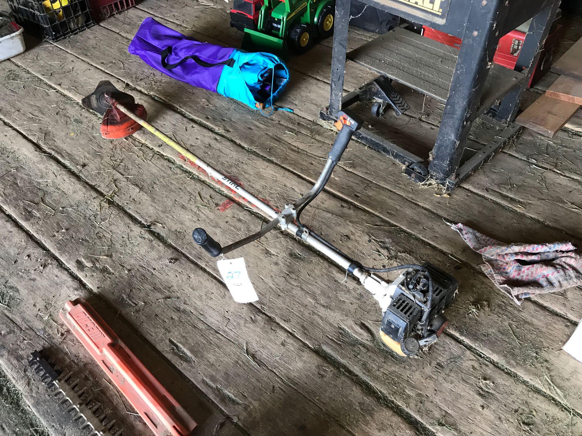 Stihl FS106 Straight Shaft Trimmer Proxibid