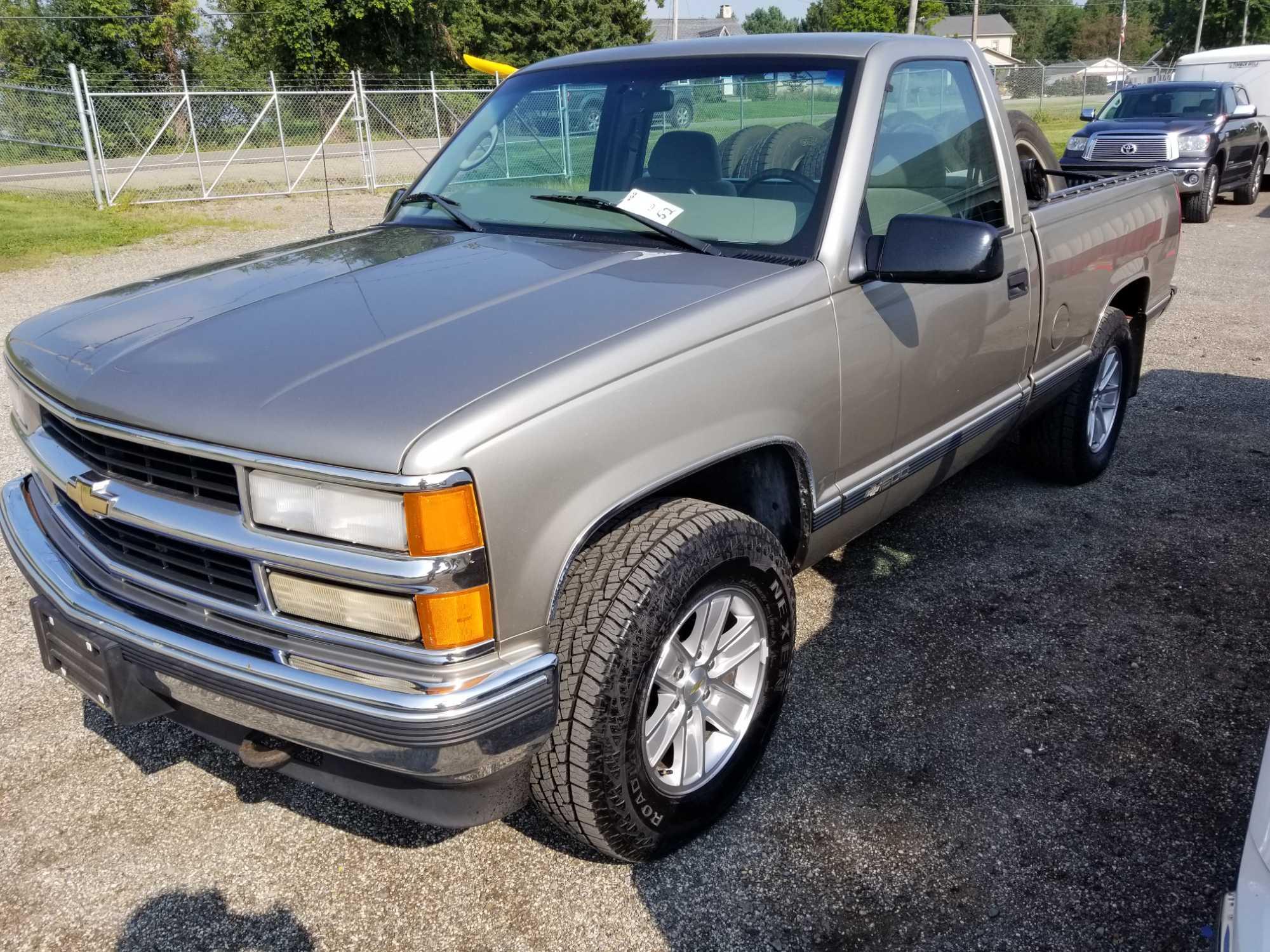 1998 Chevy Silverado 4 1998 Chevrolet K1500 With 22x12 44 TIS 544 And