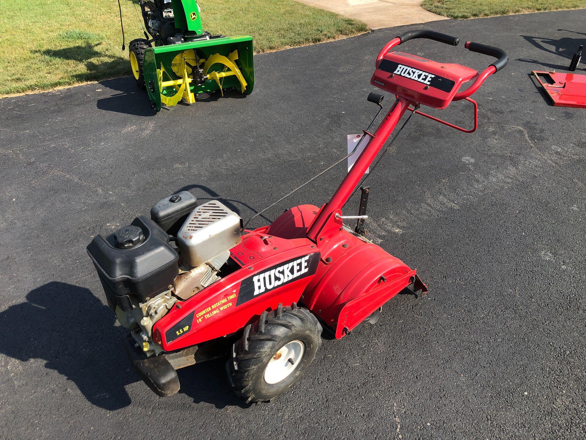 Huskee Rear Tine Rototiller Huskee Garden Tiller | Property Room