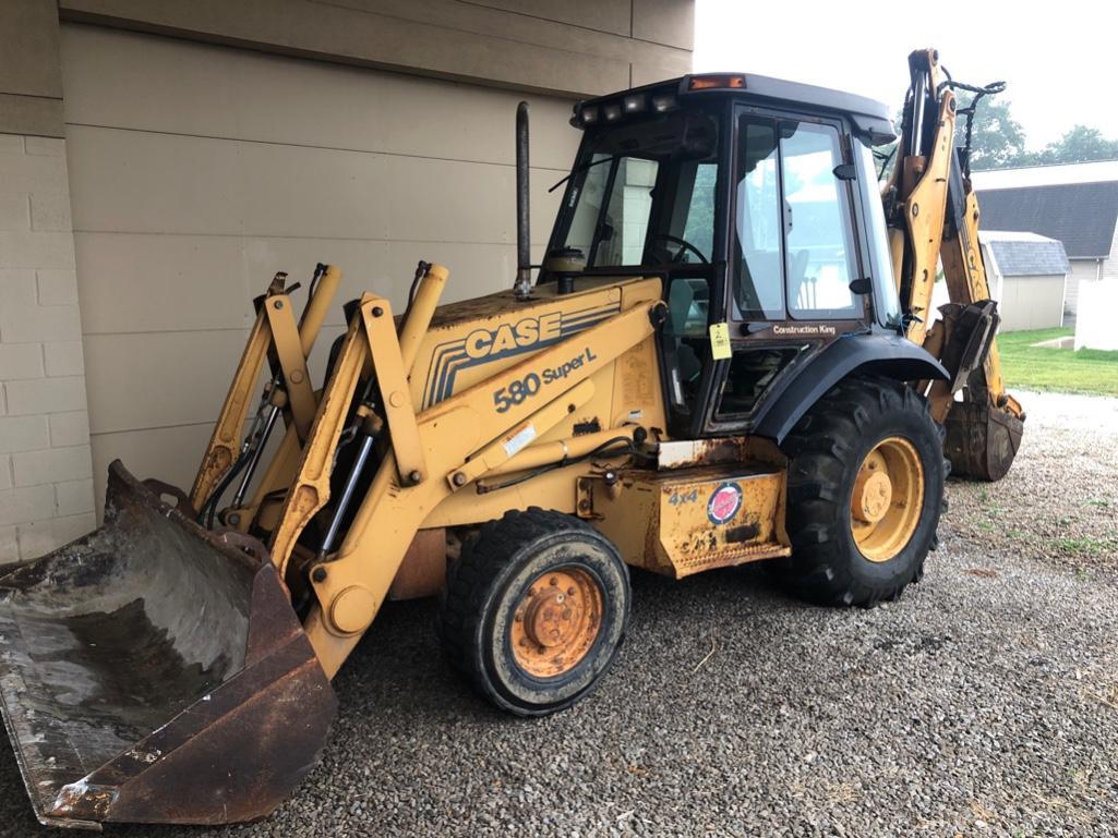 Case Backhoe Construction King