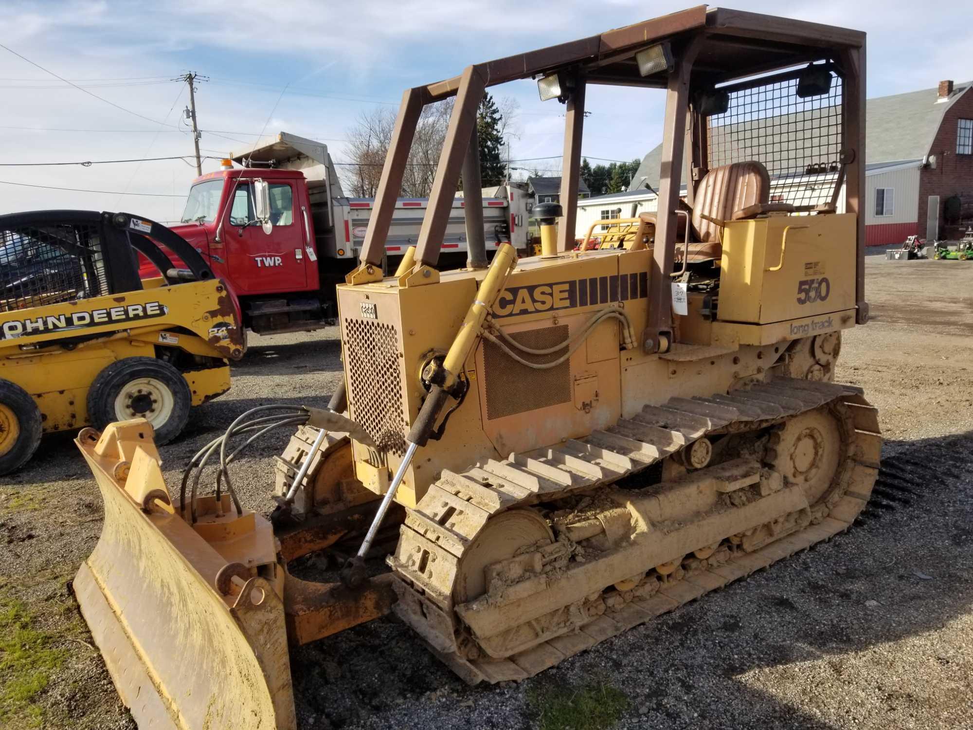 Case 550 Long Track Dozer, Way Blade, Winch, Proxibid, 60% OFF