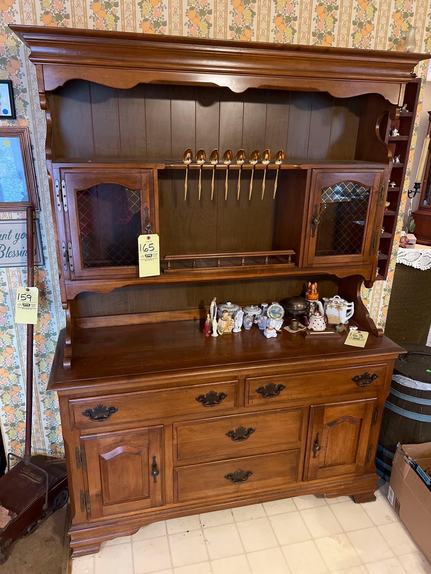 Heywood wakefield china hutch store