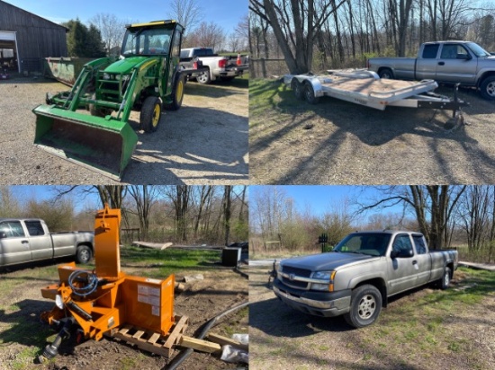 Kiko Auctioneers Auction Catalog - John Deere Loader – Snowblower ...