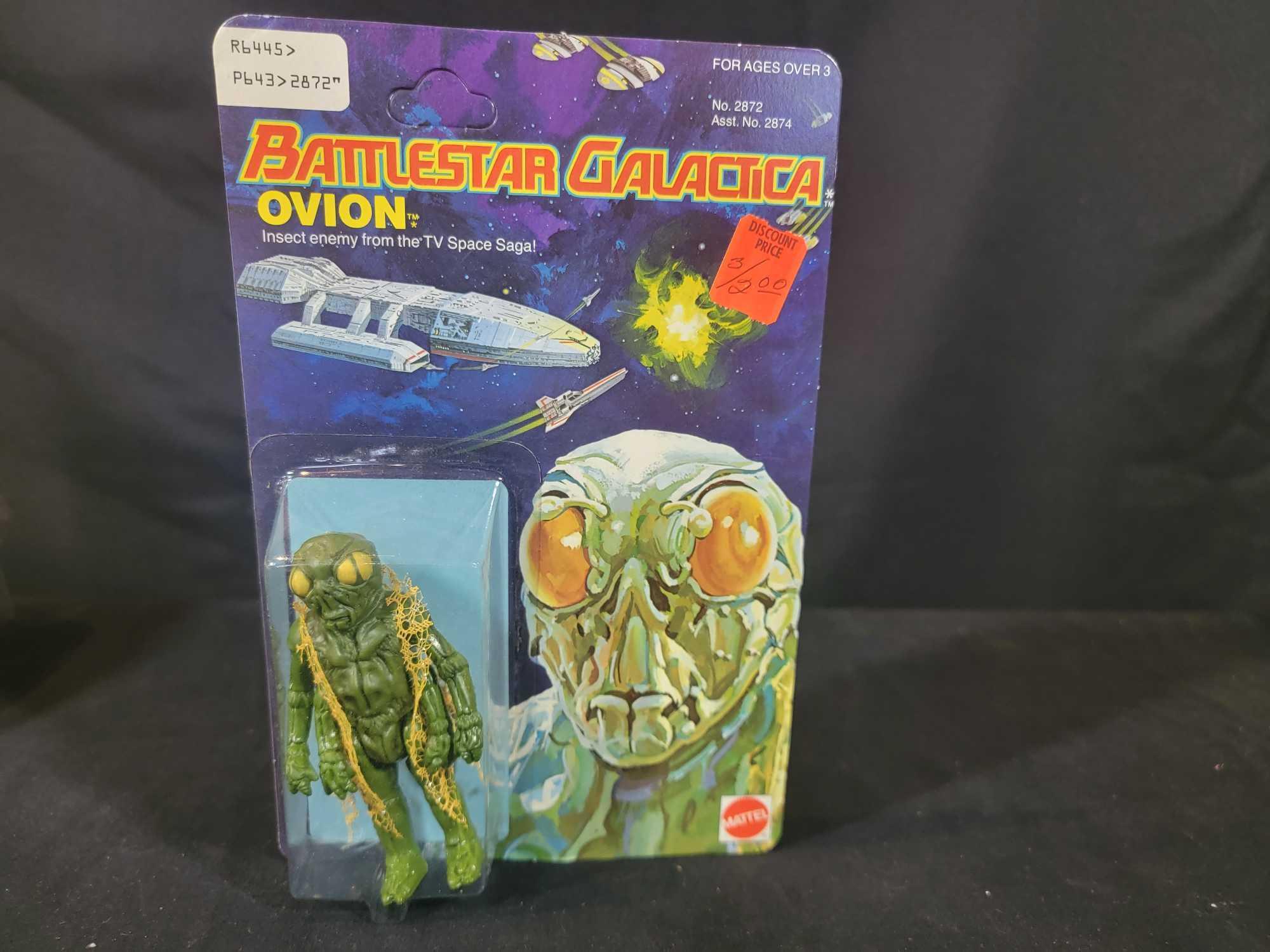 1978 Mattel Battlestar Galactica Figure Ovion MOC | Proxibid