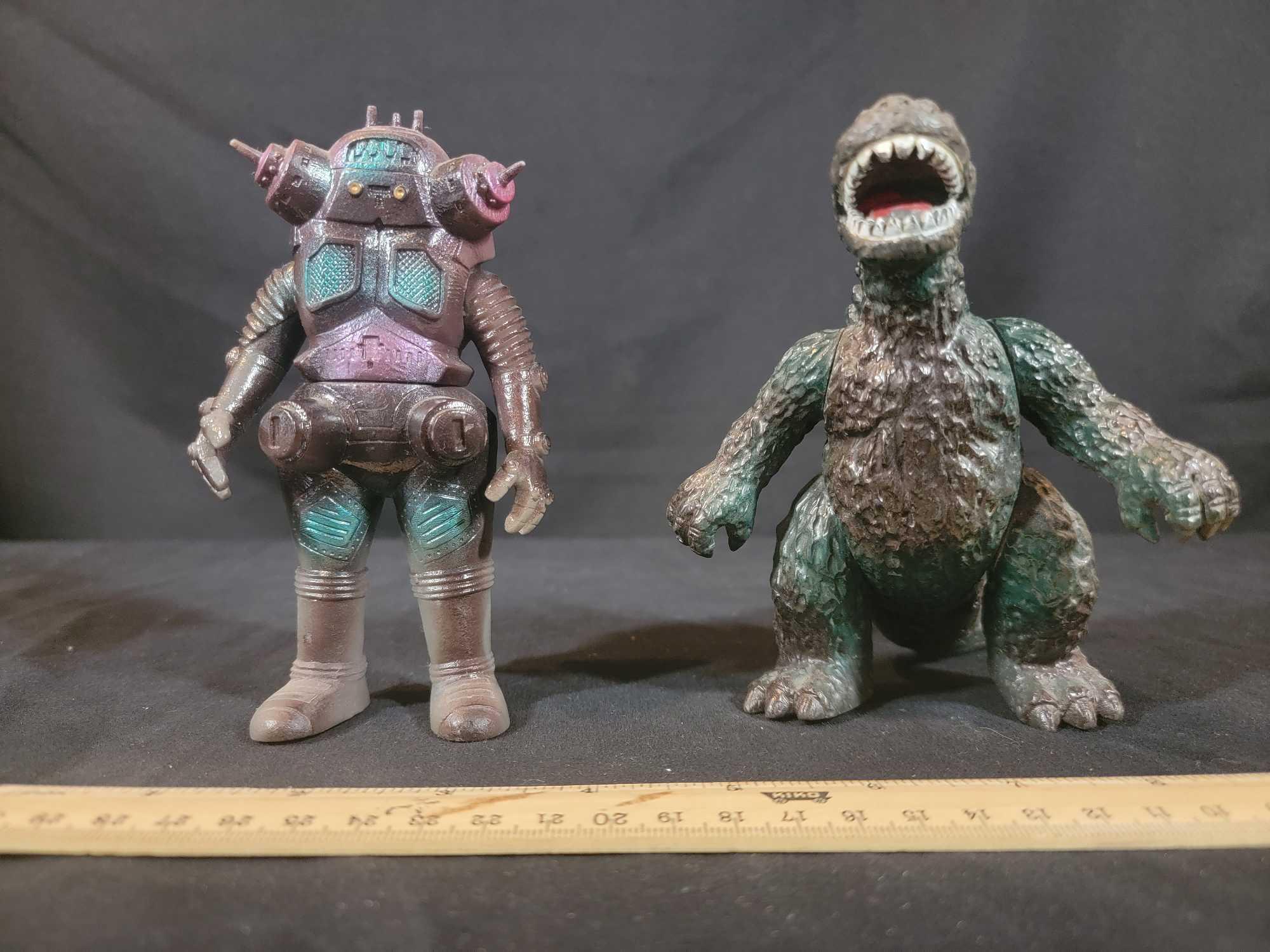 Vintage 1970s Popy Toys Godzilla Gang 2 Monsters | Proxibid