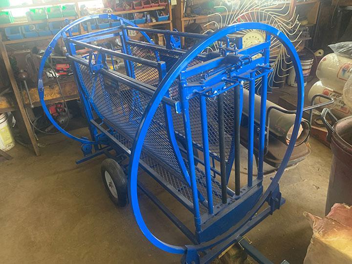 Goat Trimming Tables