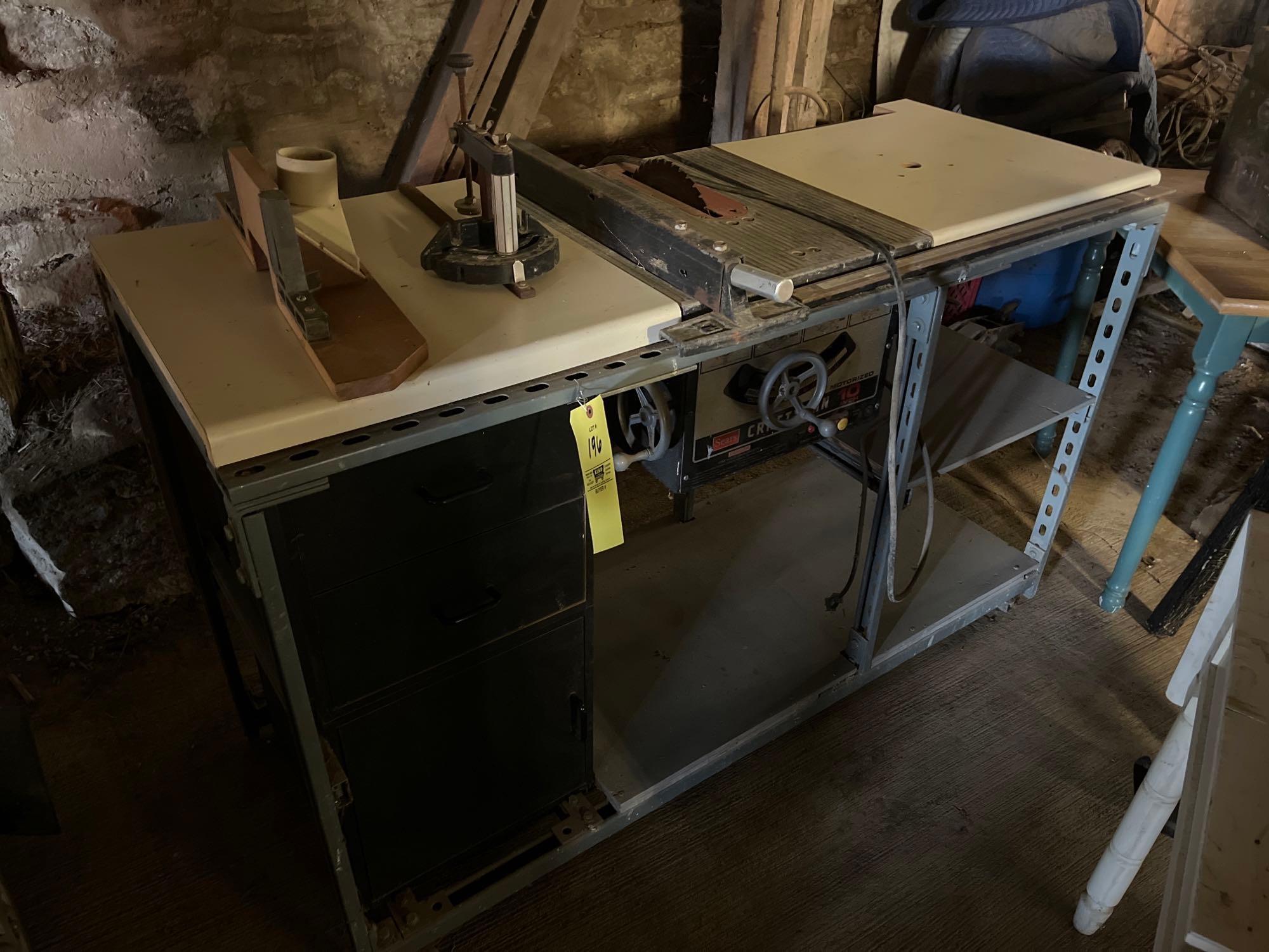 Craftsman Table Saw With Router