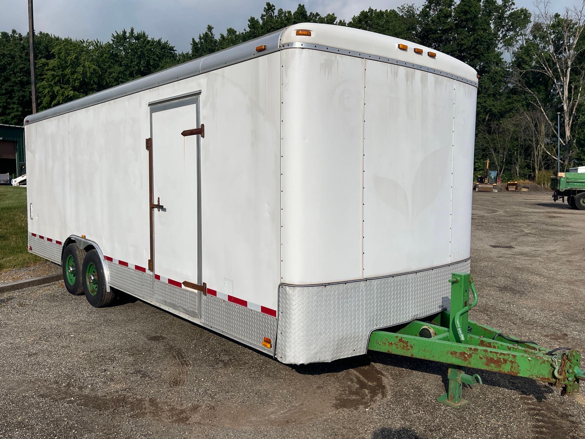 2015 Atlas cargo trailer. 8x24 ft. 9,990#. Ramp | Proxibid