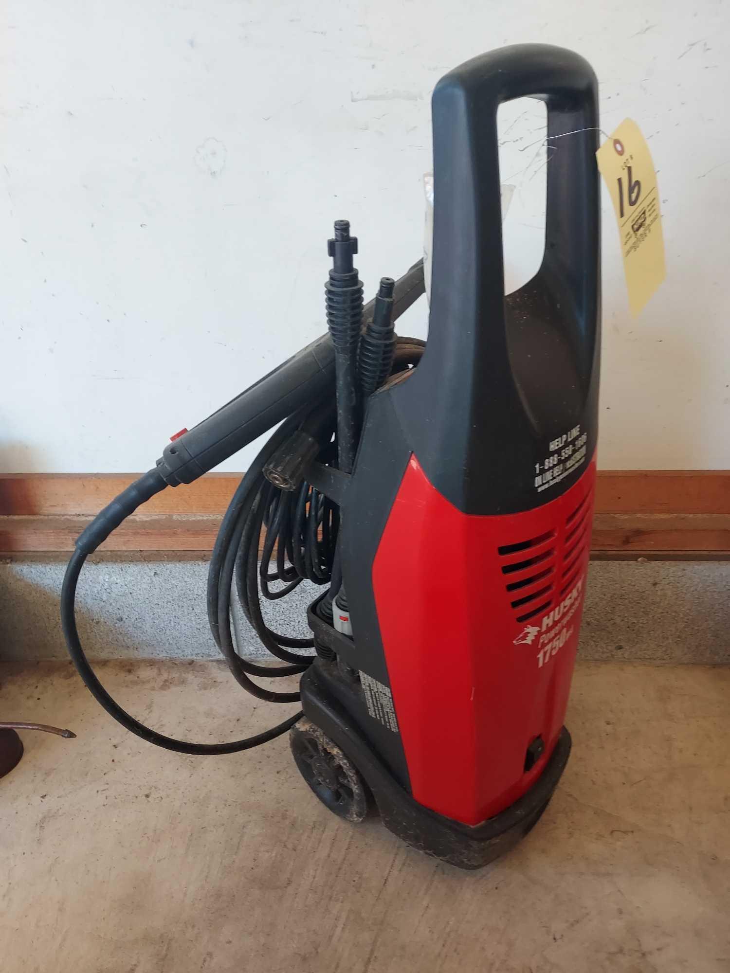 Husky 1750 PSI electric pressure
