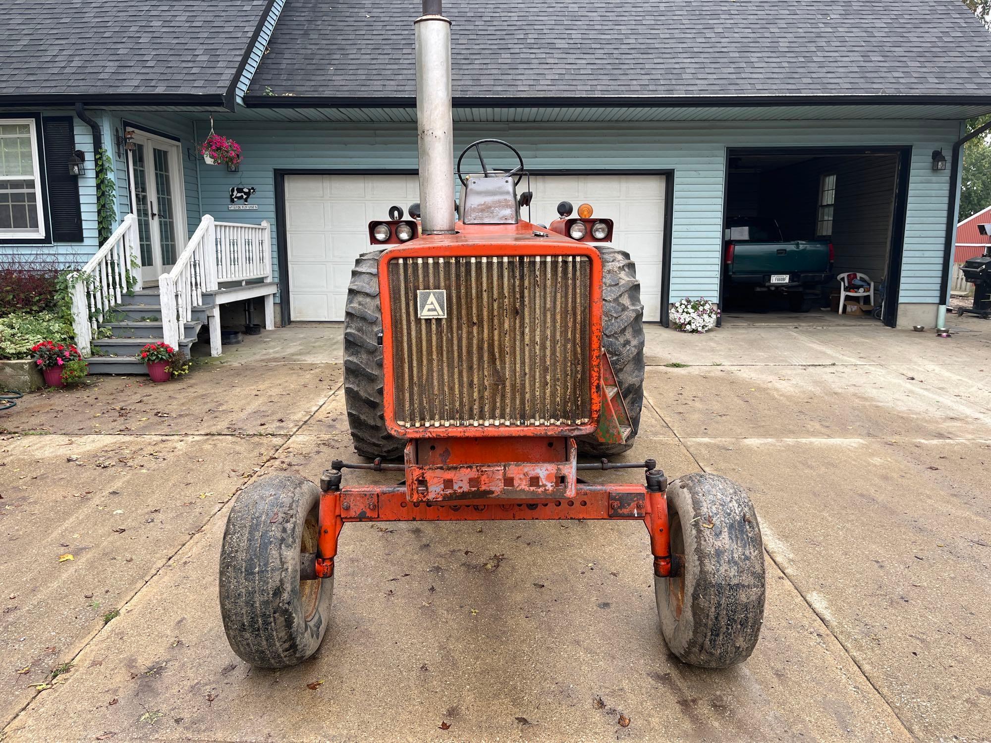 200 Allis Chalmers Pulling Tractor Allied Loader. Came Off A 200 Allis