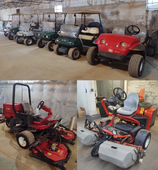 Kiko Auctioneers Auction Catalog - Golf Carts - Mowers - Tractors ...