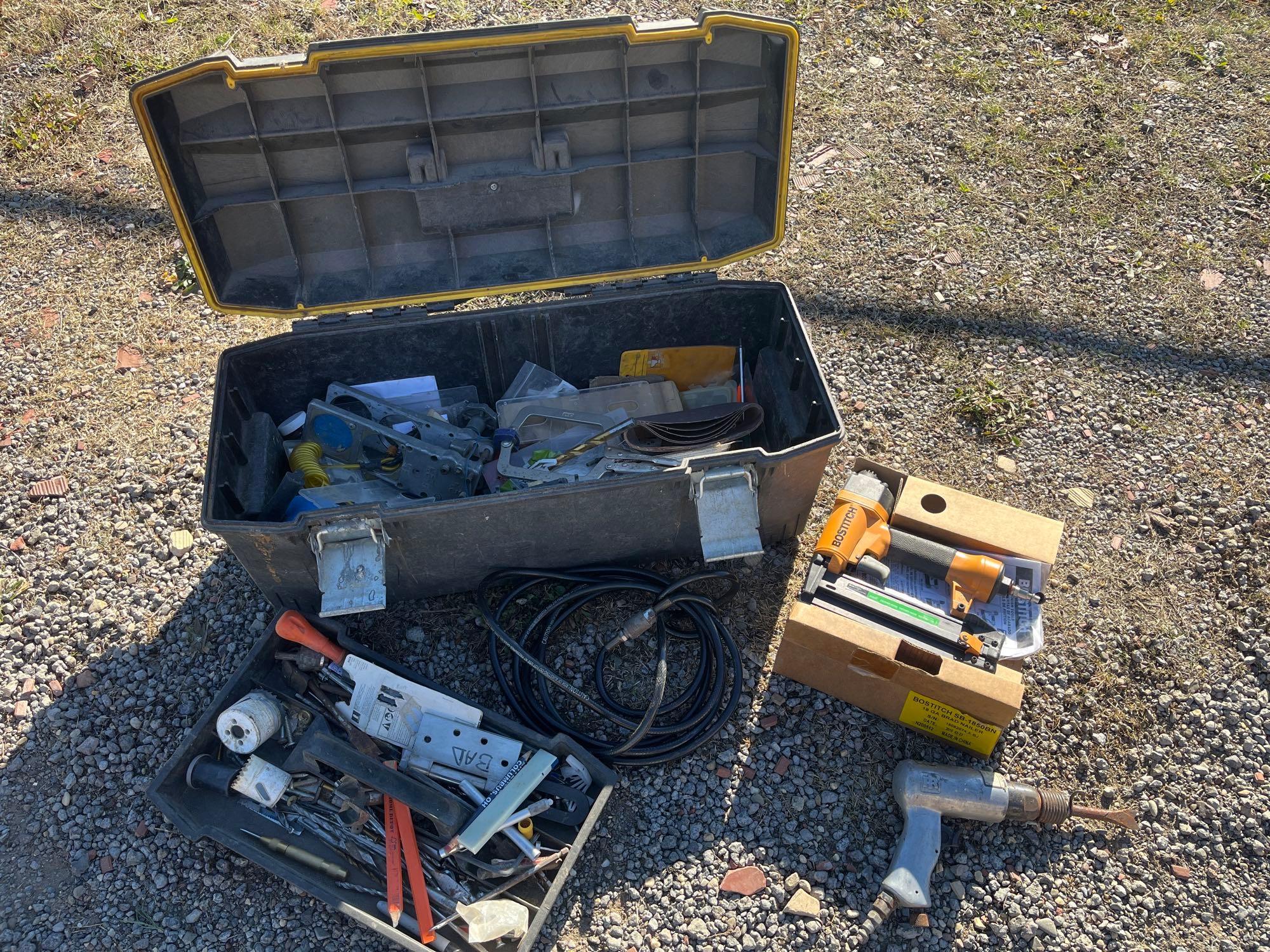 Stanley FatMax toolbox and assorted tools | Proxibid