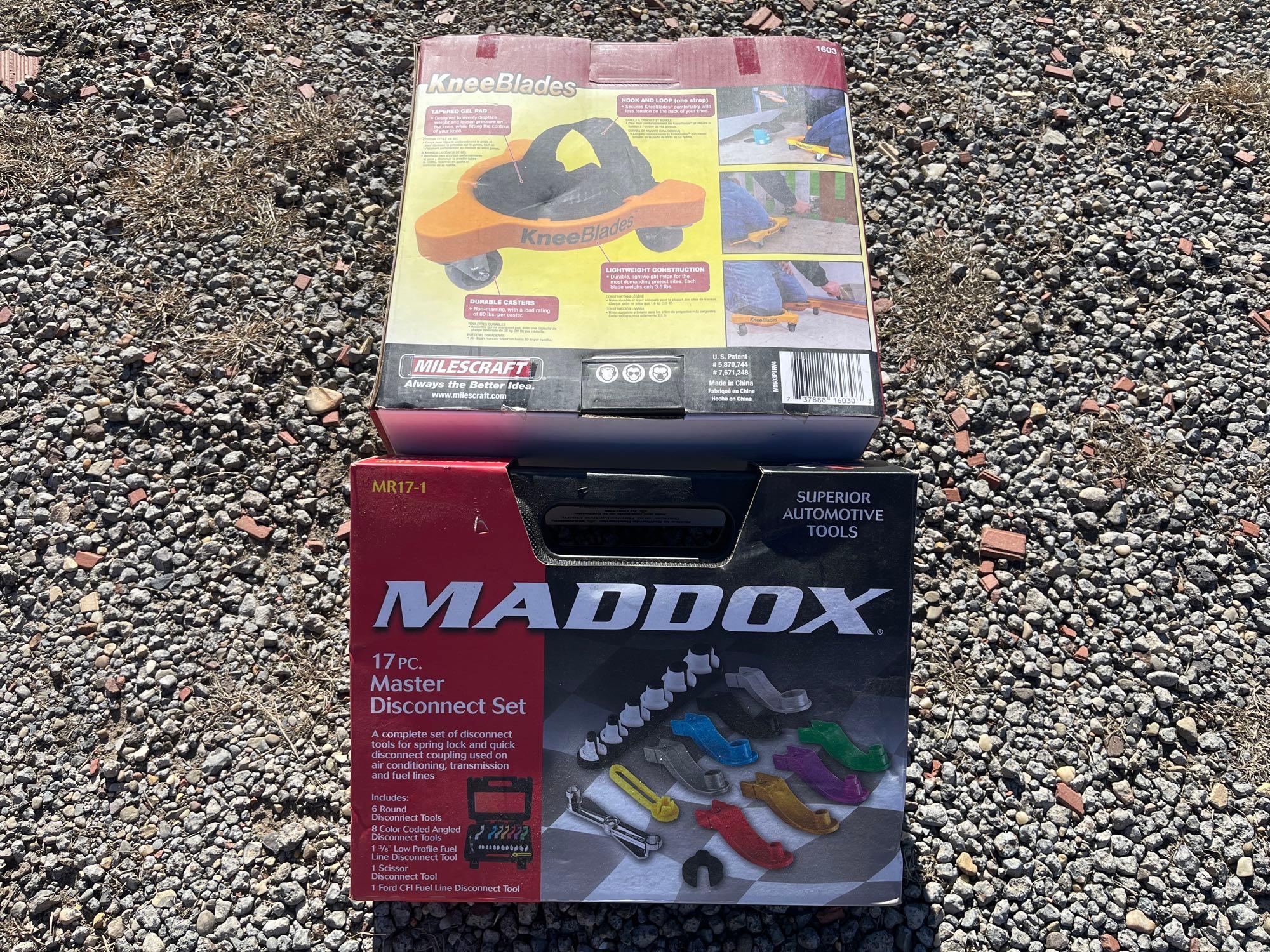 NIB master disconnect set, knee blades | Proxibid