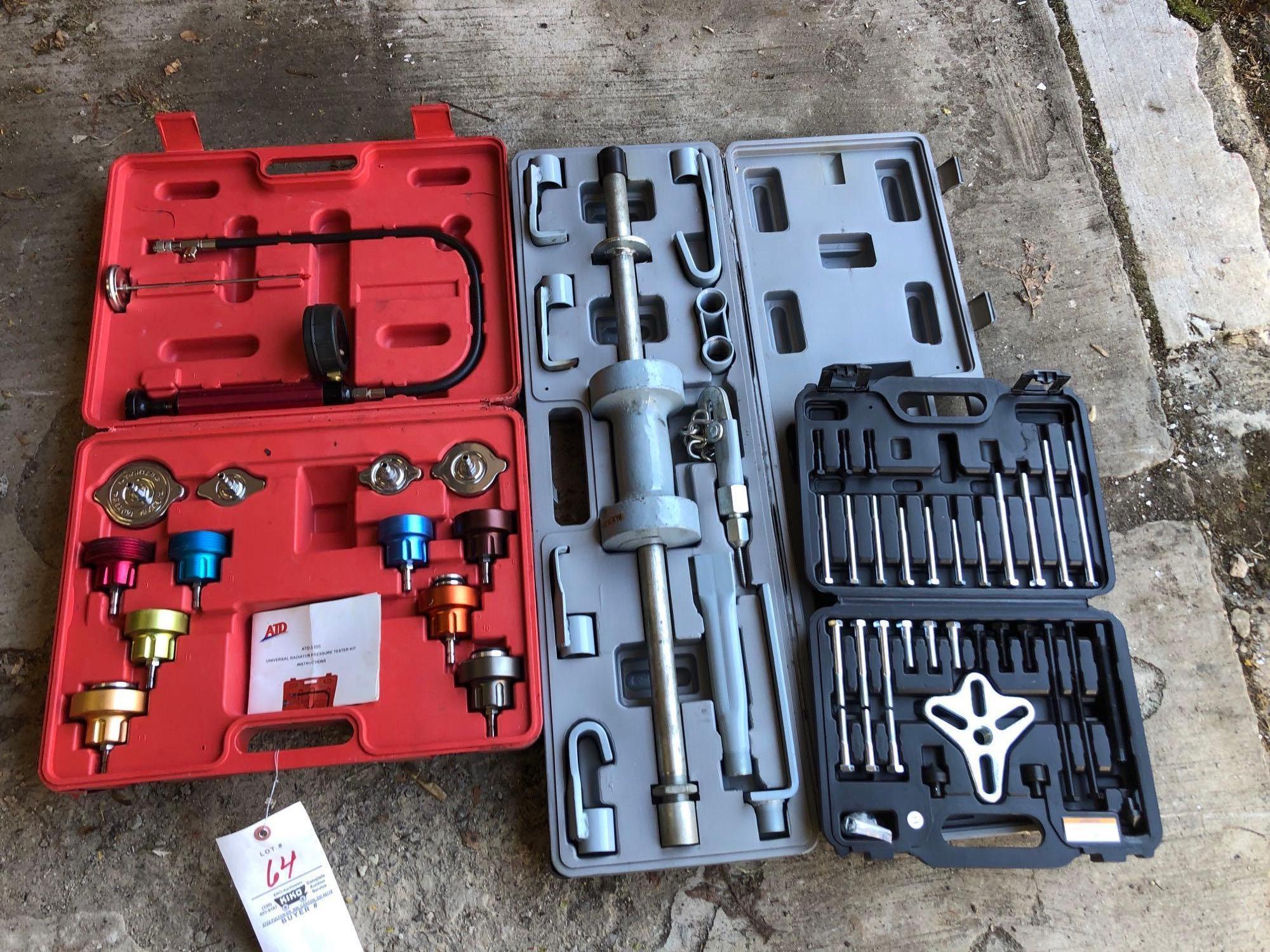 slide hammer, steering puller and radiator test | Proxibid