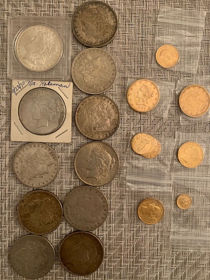 Kiko Auctioneers Auction Catalog - Gold & Silver Coins - Antiques ...