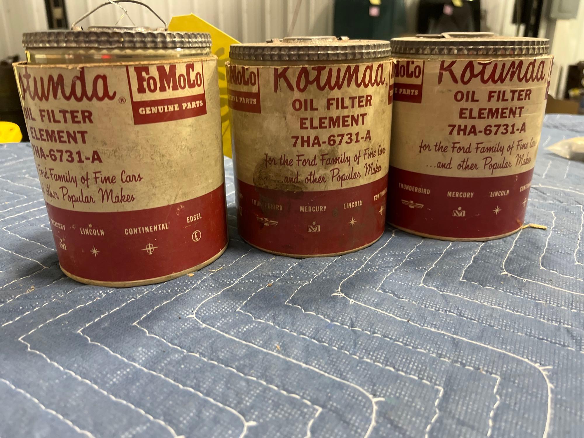 FoMoCo early oil filters | Proxibid