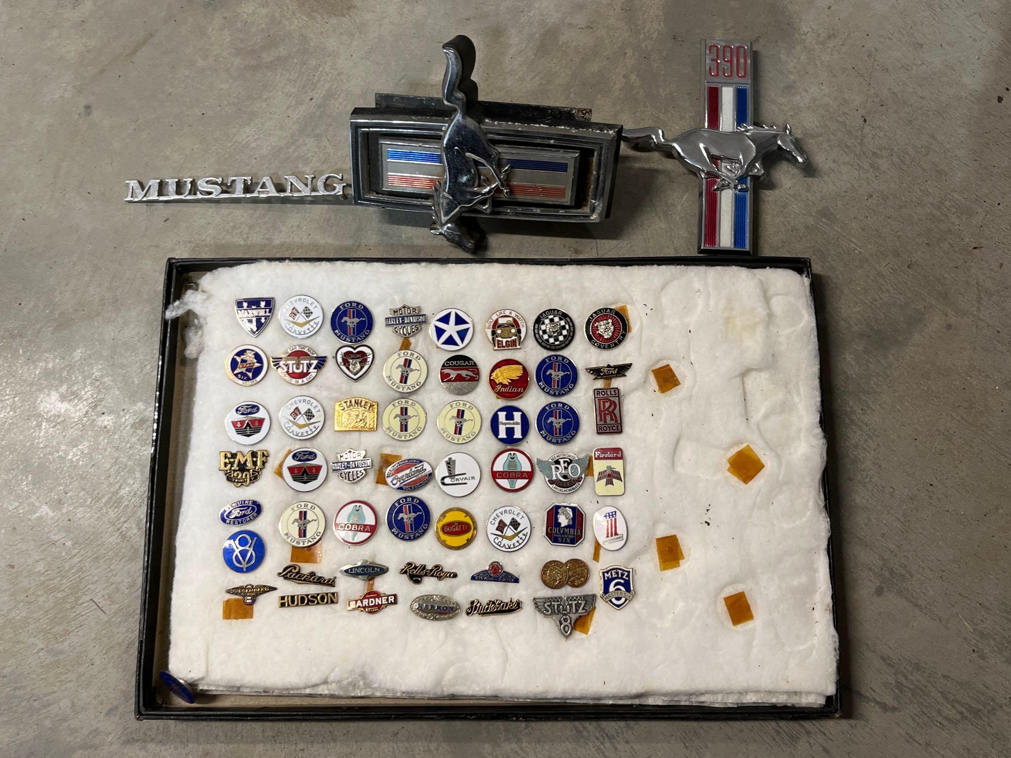Mustang Badges, Vehicle Pins, Collector Pins | Proxibid