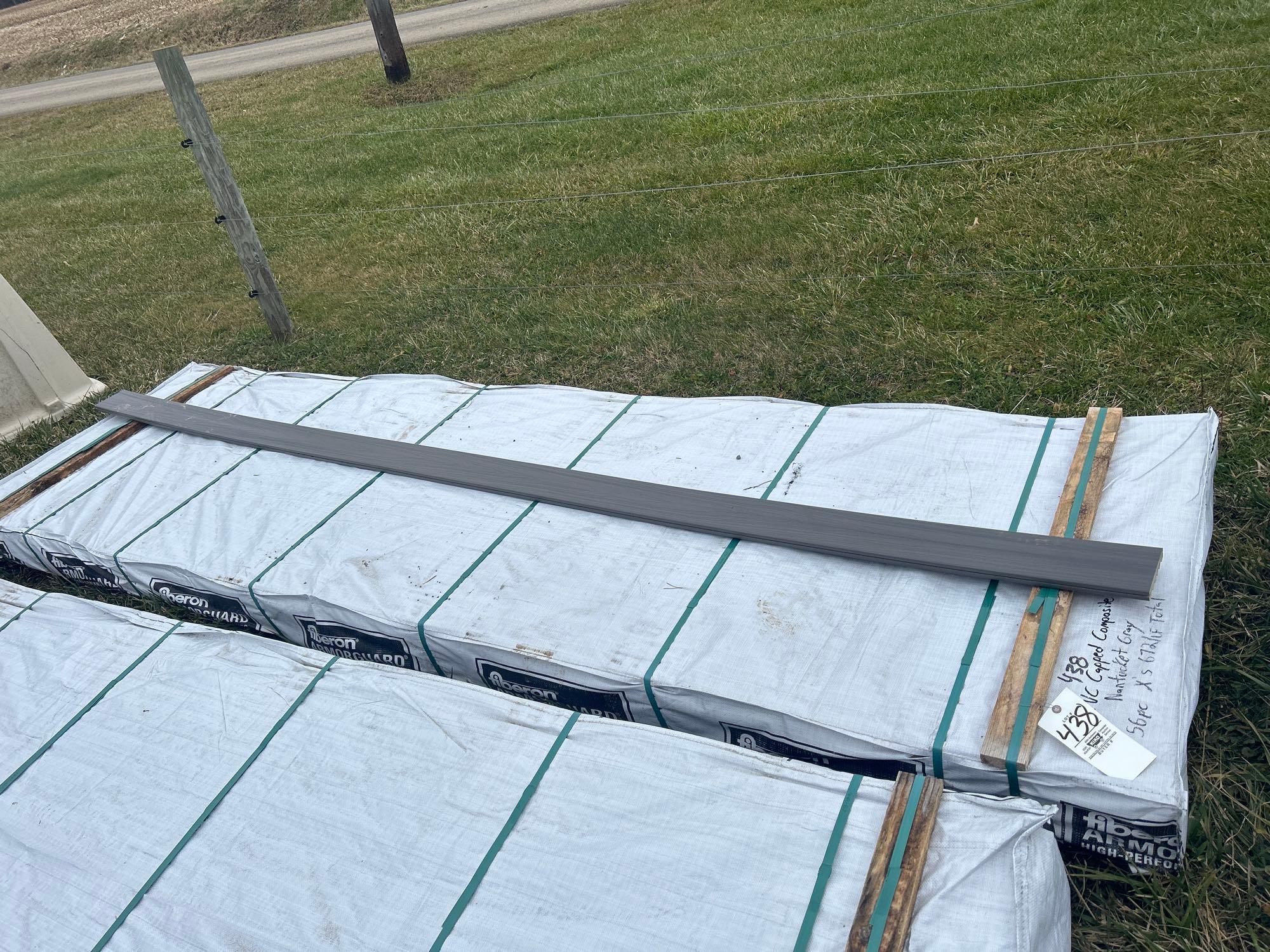 Fiberon Armorguard 12 ft PVC capped composite | Proxibid