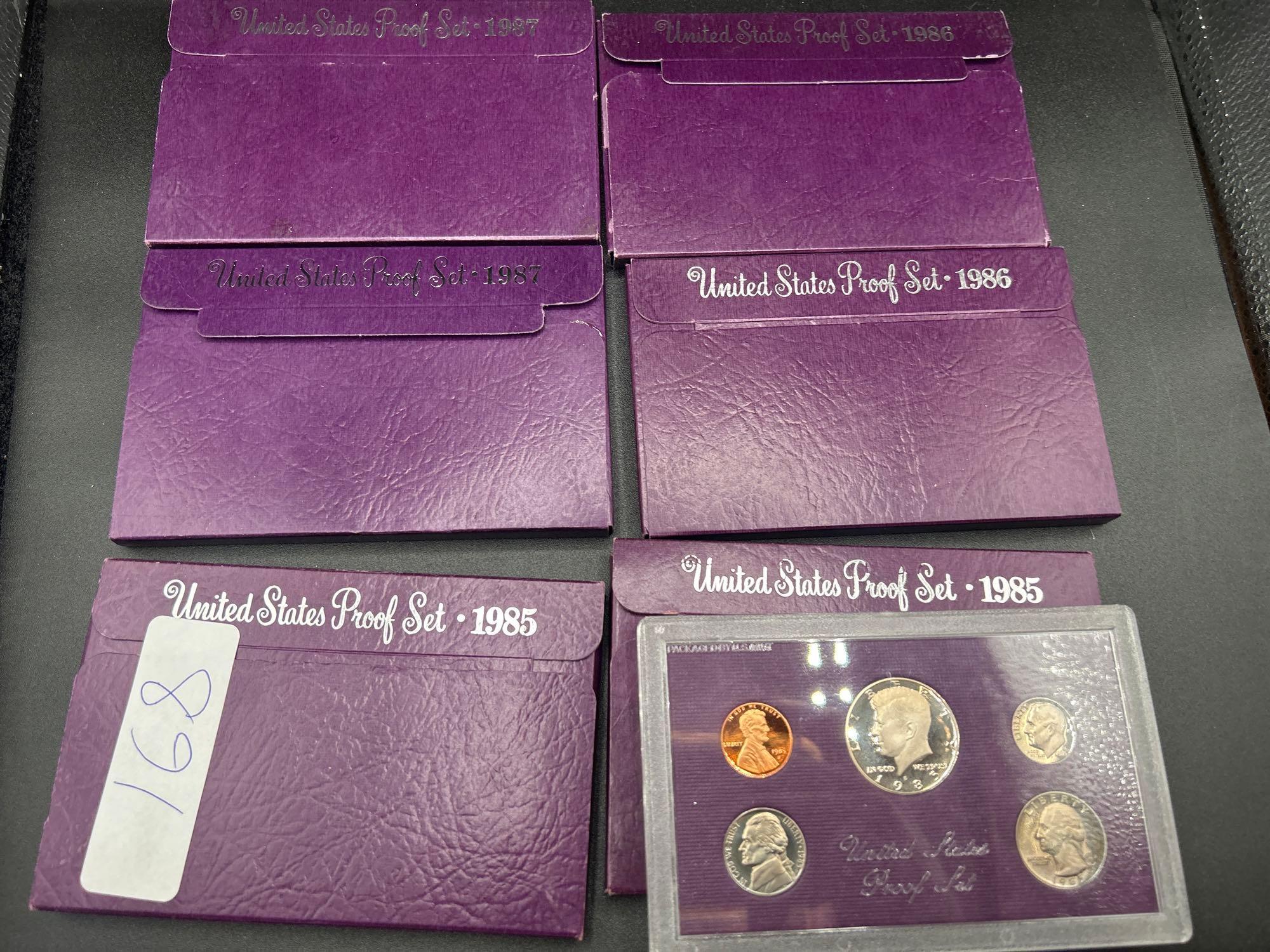 6 pc Proof sets | Proxibid