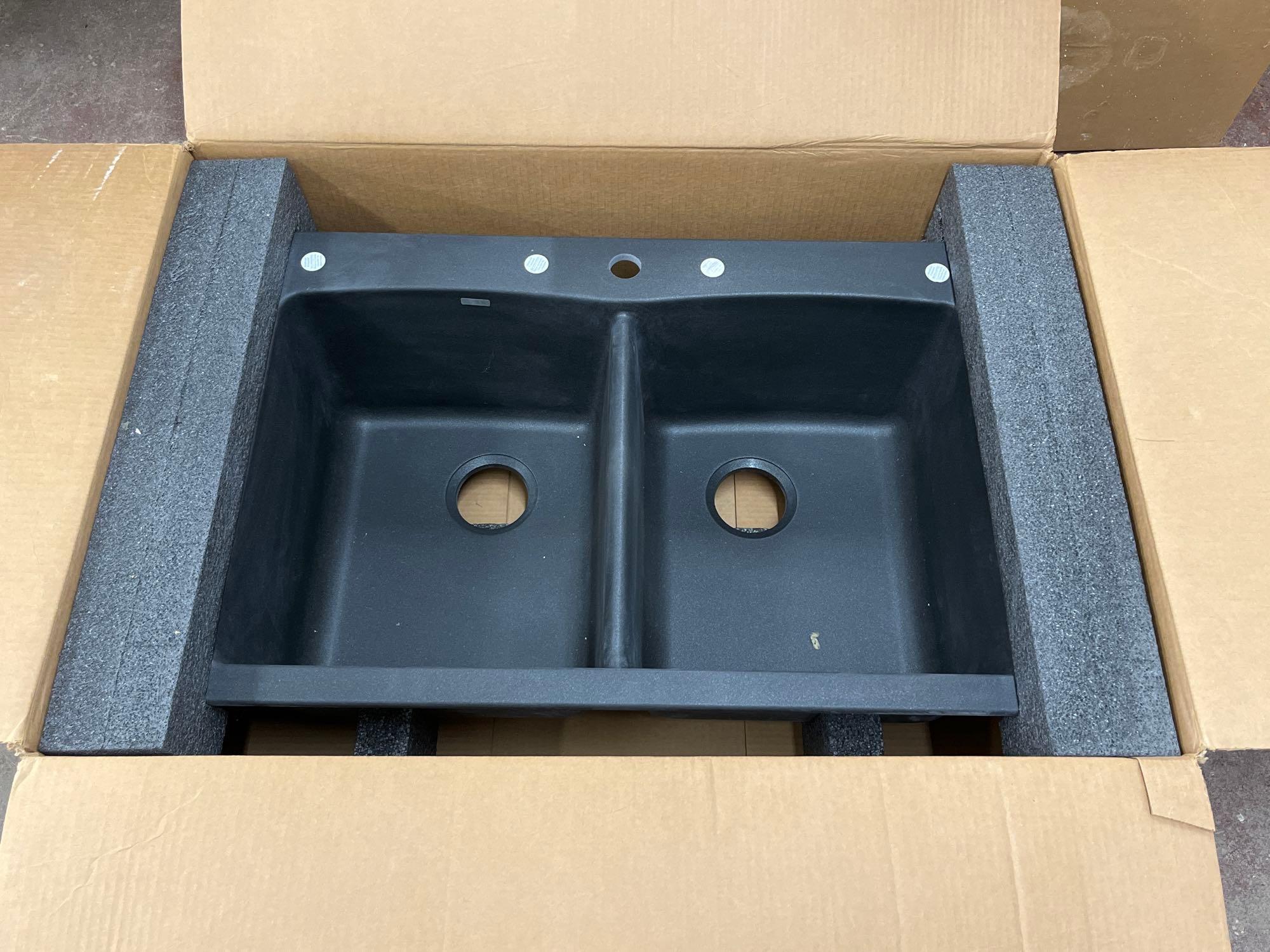 NIB Blanco 440220 Drop in and Undermount Sink | Proxibid