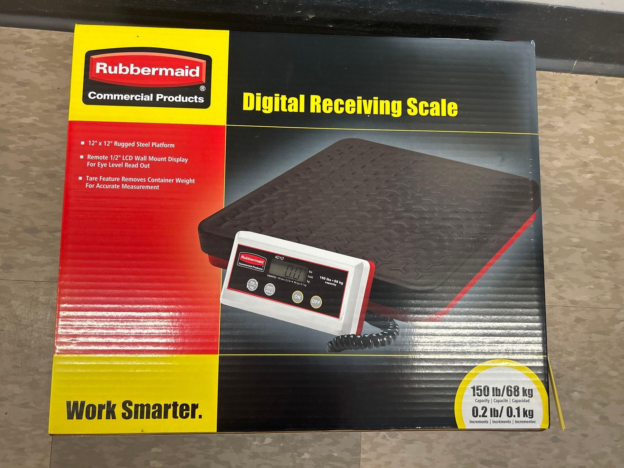 Rubbermaid Digital Receiving Scale | Proxibid