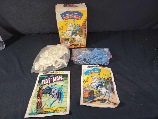 1974 Lone Ranger Aurora Model Kit in Box w extra Directions | Estate ...