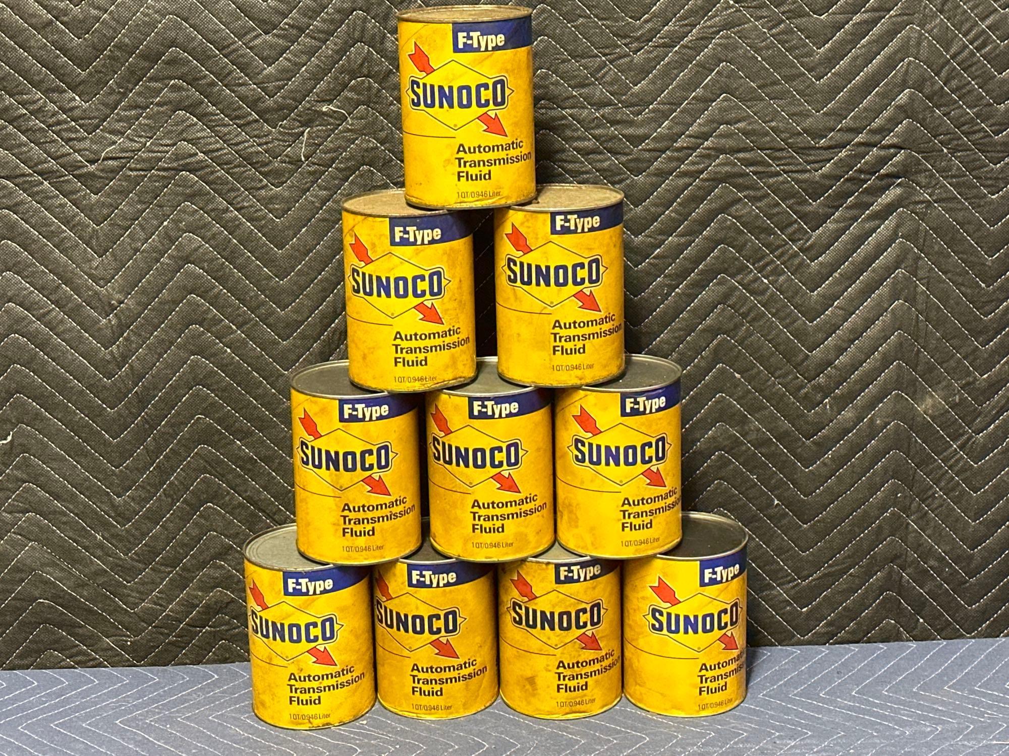 Sunoco Auto Transmission fluid vintage cans | Proxibid