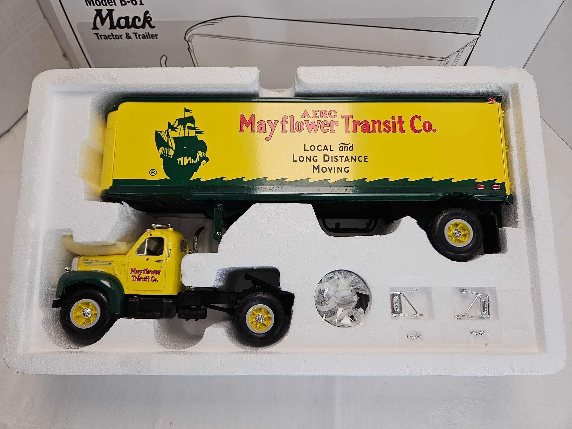 Mack Model B-61 Tractor & Trailer - Mayflower | Proxibid