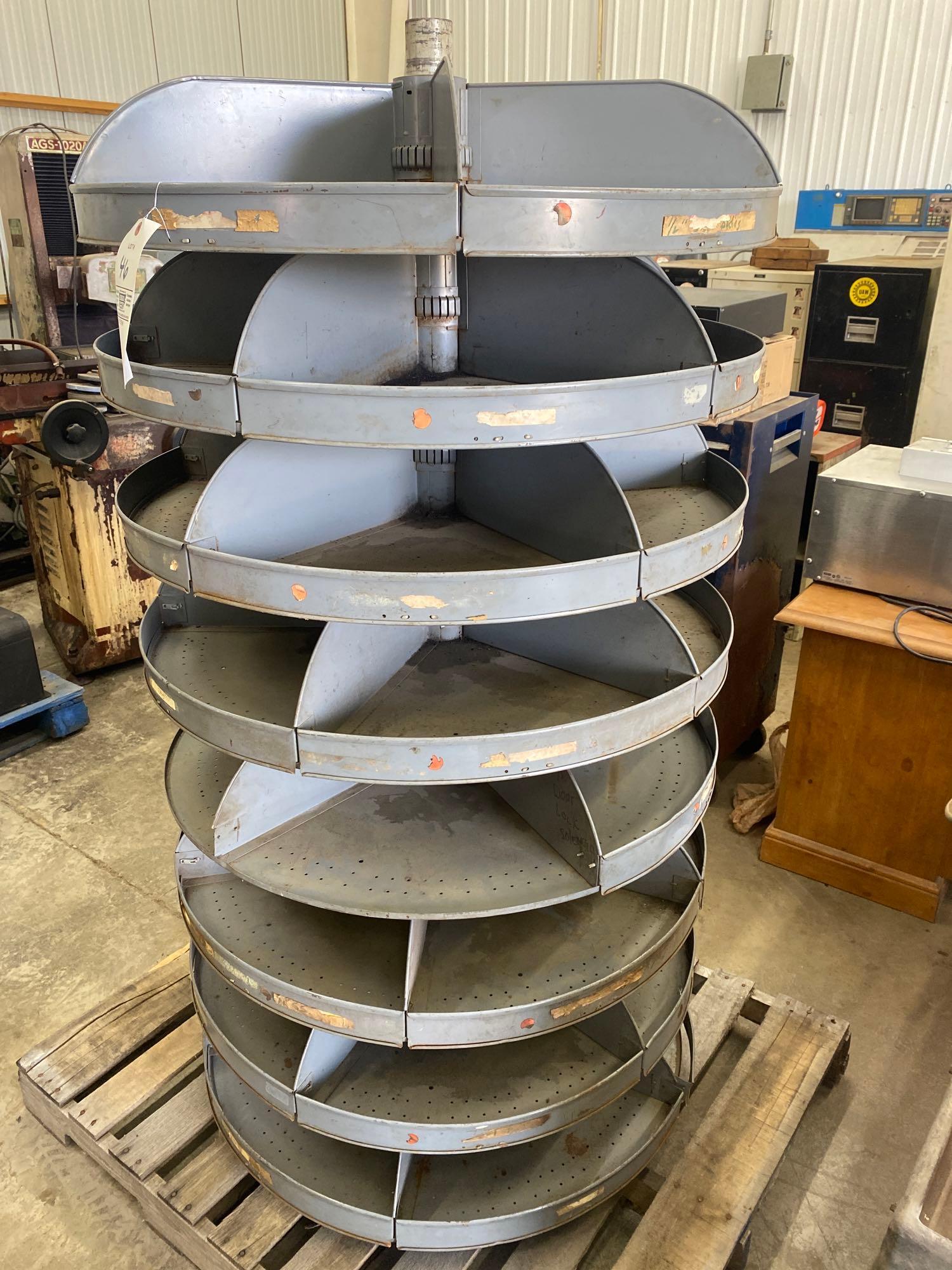 Rotating Hardware bin | Proxibid