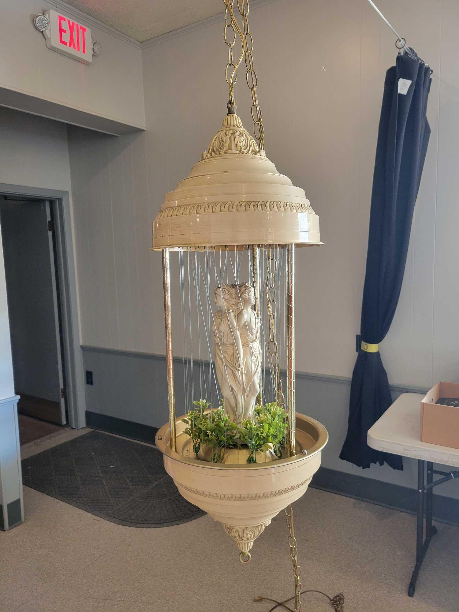 Vintage MCM oil drip lamp, lights up and works | Proxibid