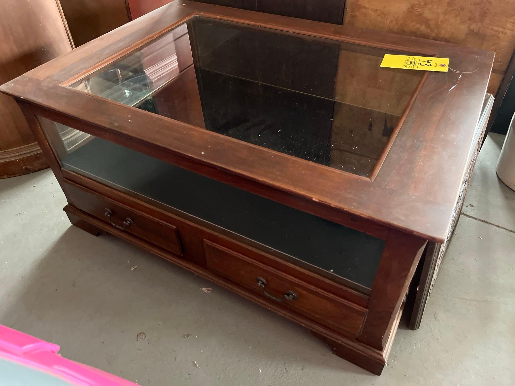 Display Case Coffee Table | Proxibid