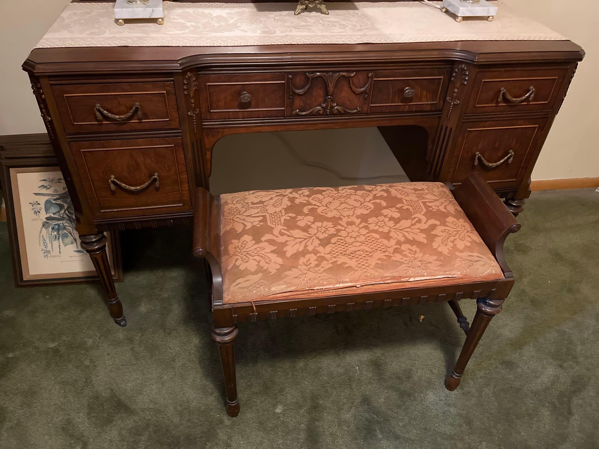 Depression Era Vanity Furniture
