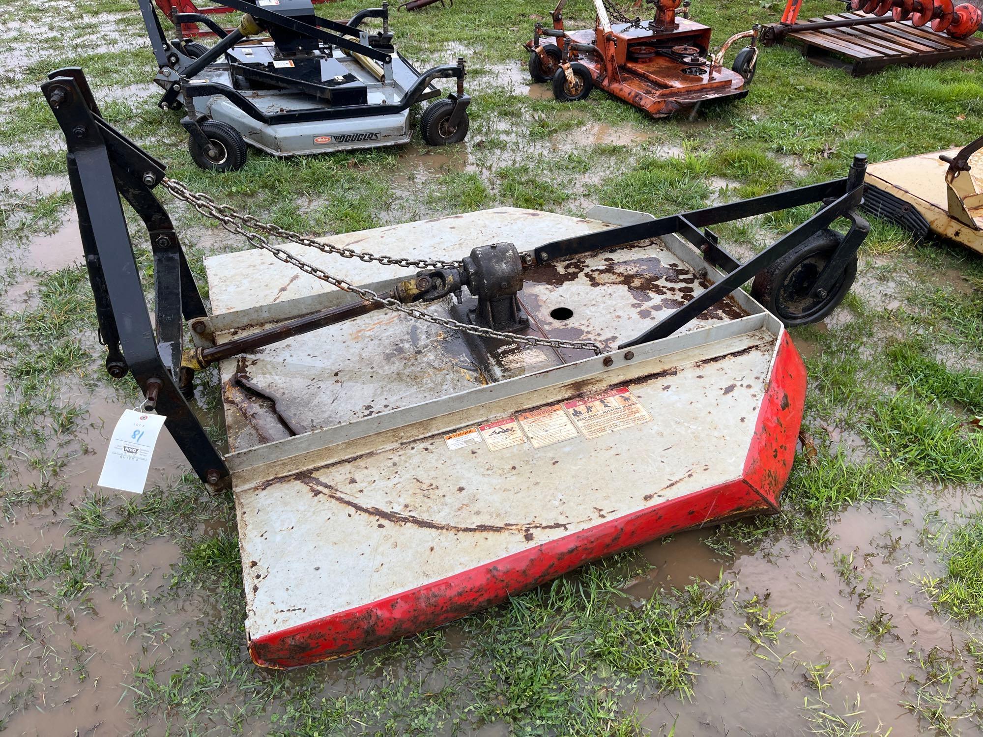 Farm Star 5ft Rotary Cutter 3pt | Proxibid