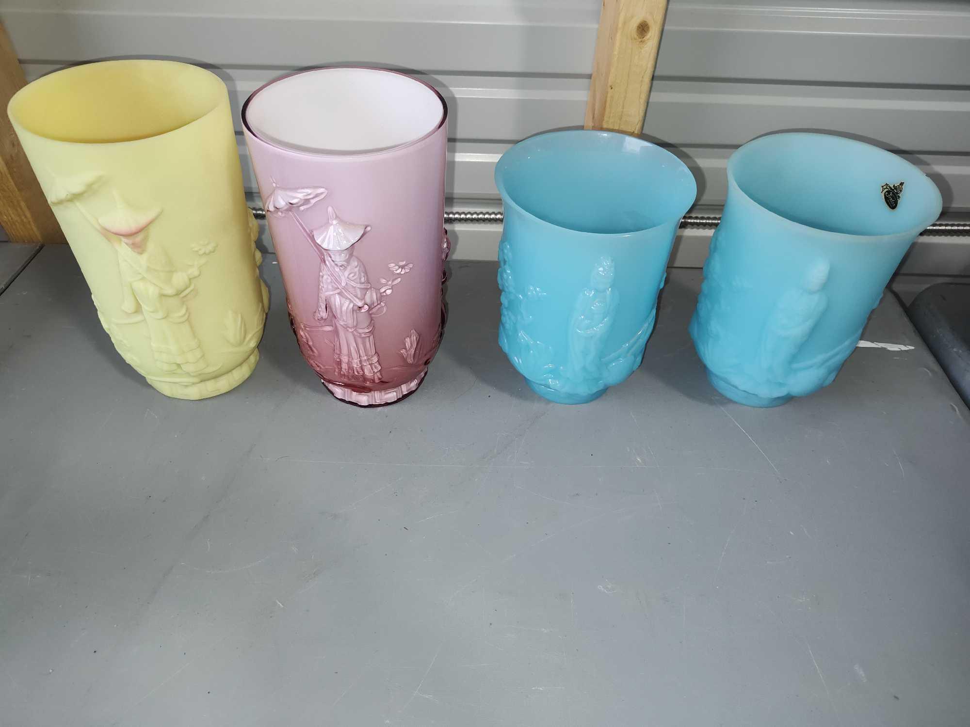 Fenton Empress Oriental Burmese 4 Pc | Proxibid