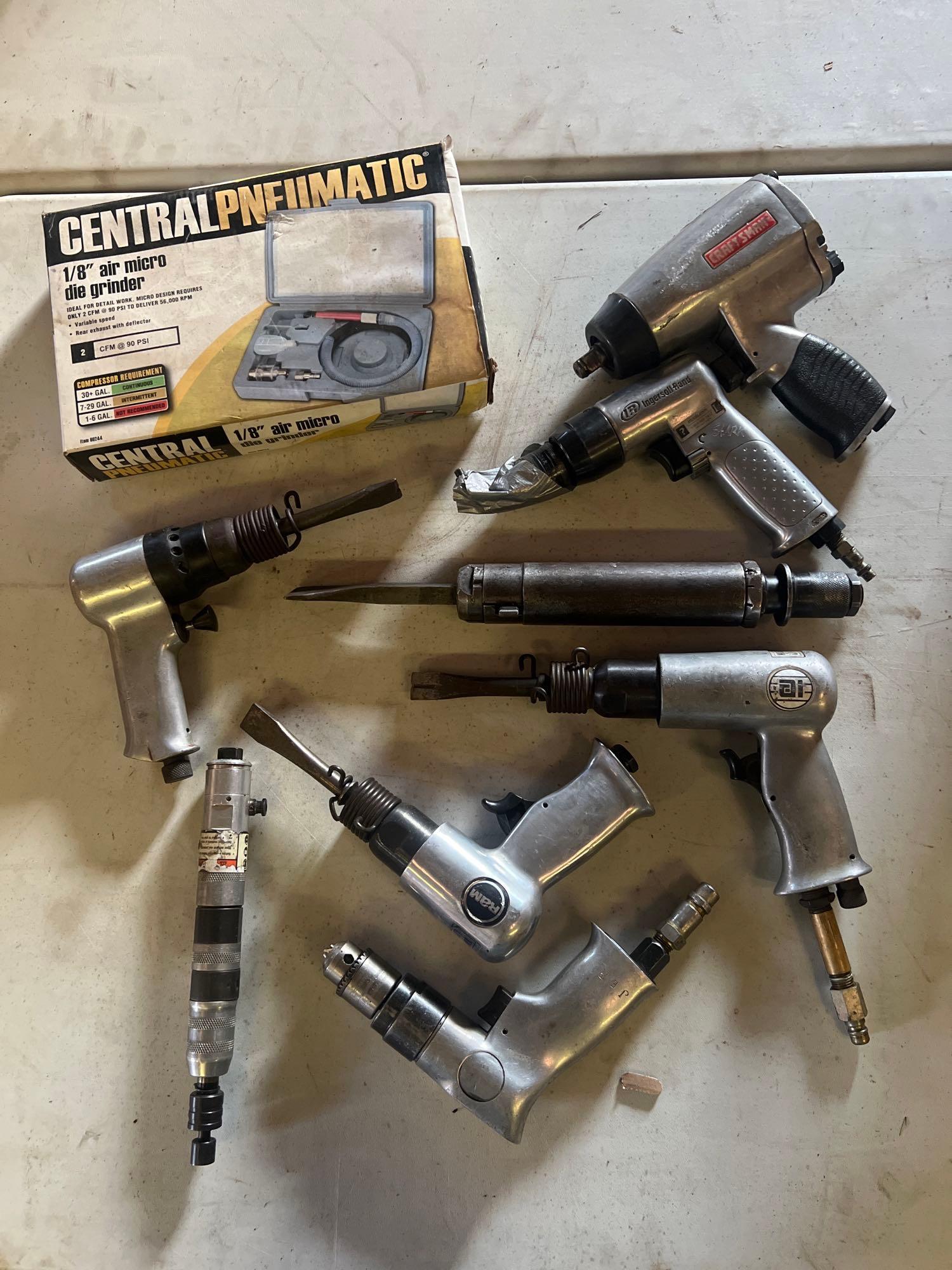 Assorted Lot Of Pneumatic Tools | Proxibid
