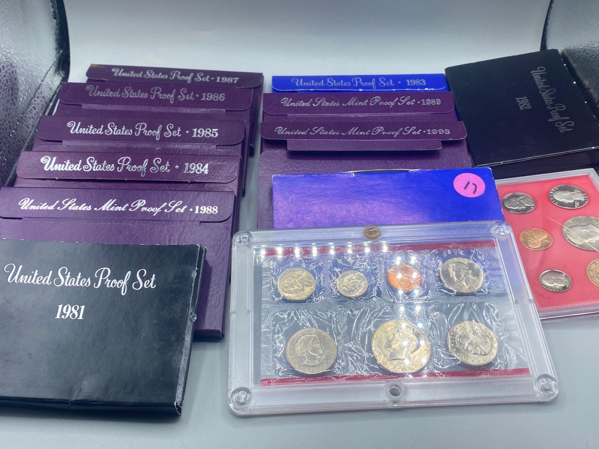 U.S. Proof Sets and Mint Set | Proxibid