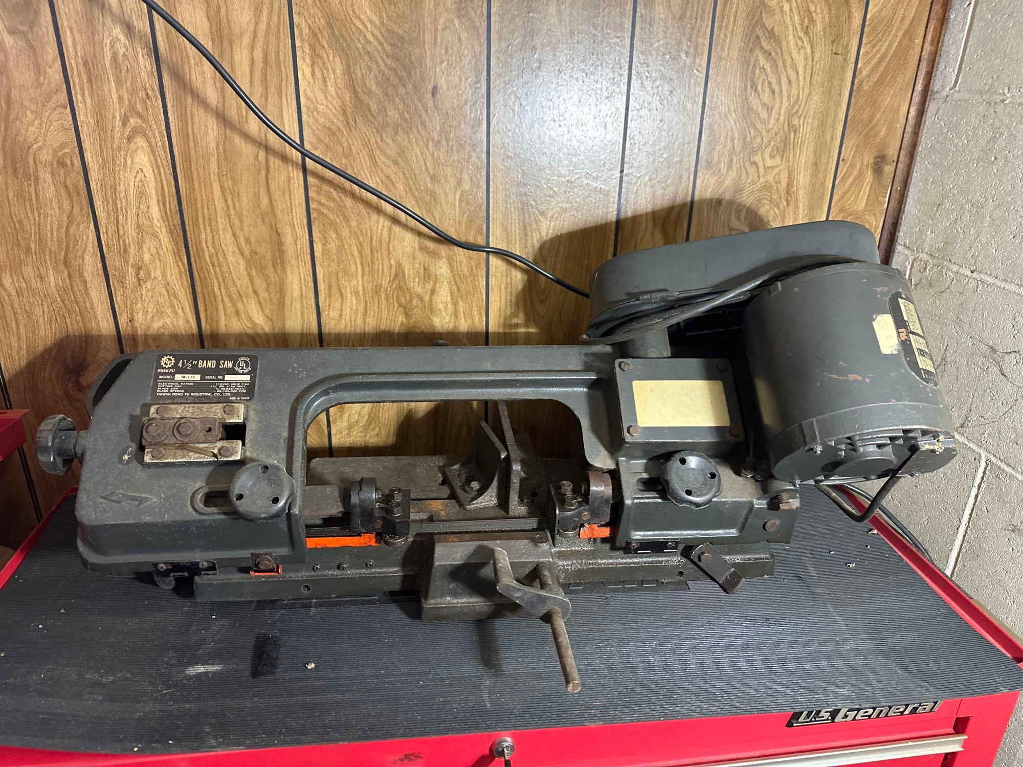 Rong Fu RF 115 metal horz band saw Proxibid