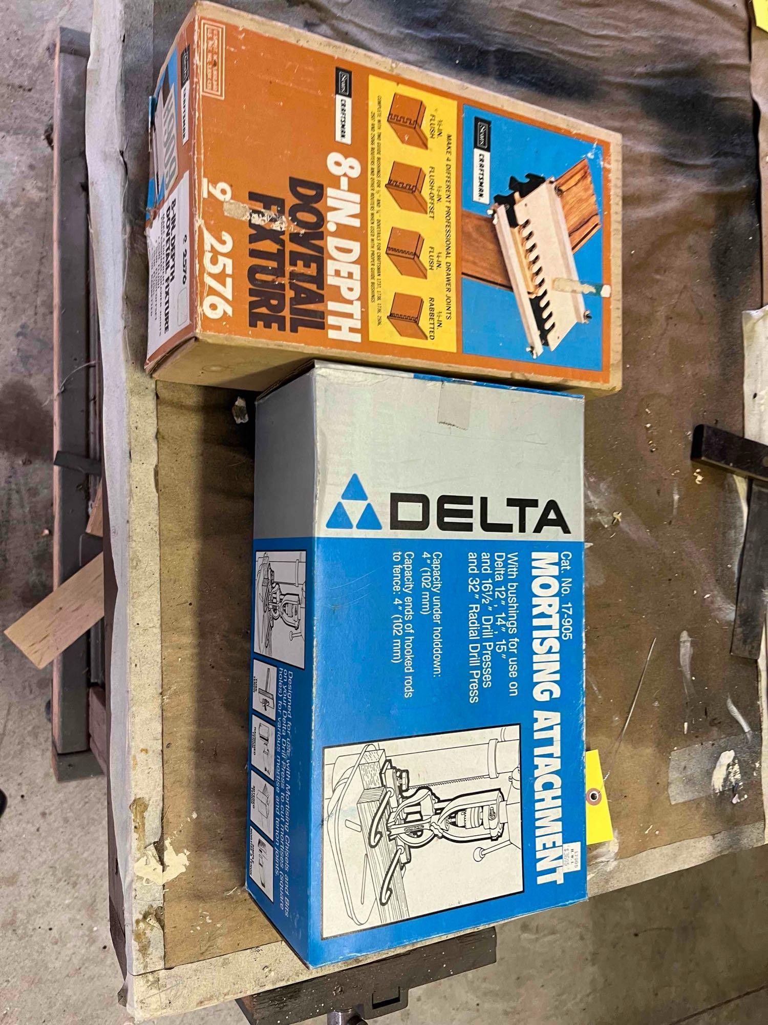 Dovetail and Mortising Attachment | Proxibid