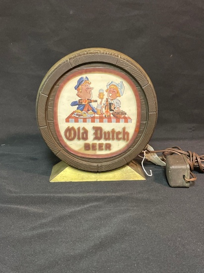 light up Old Dutch beer sign *not turning on | Art, Antiques ...